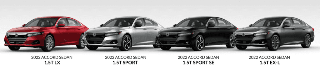 2022 Accord Trim Levels