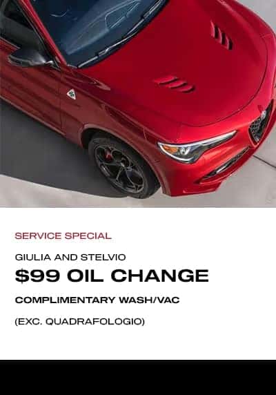 Alfa Romeo Service Coupons