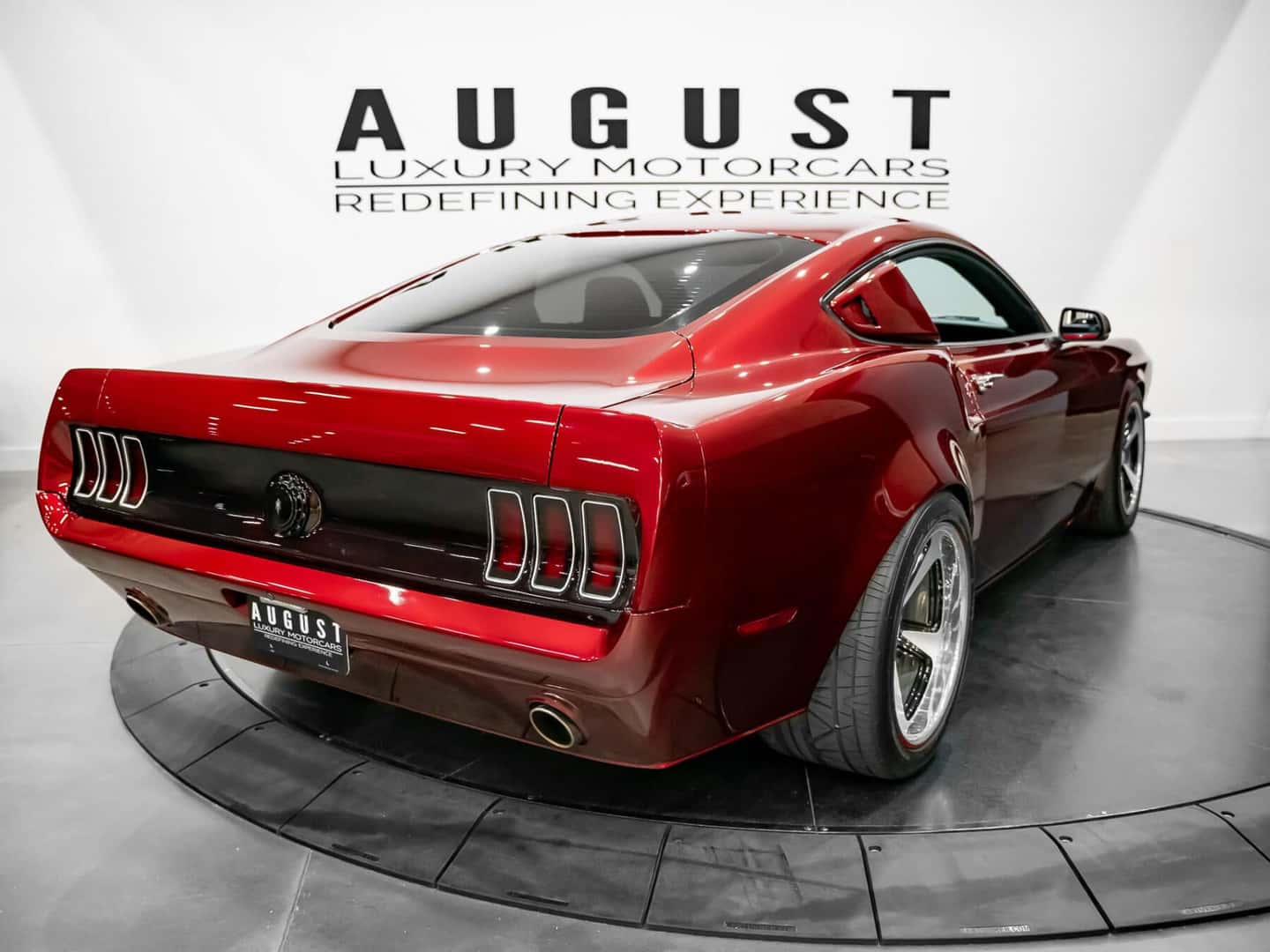Custom 1969 Mustang Widebody Re-Creation Sold By August Motorcars