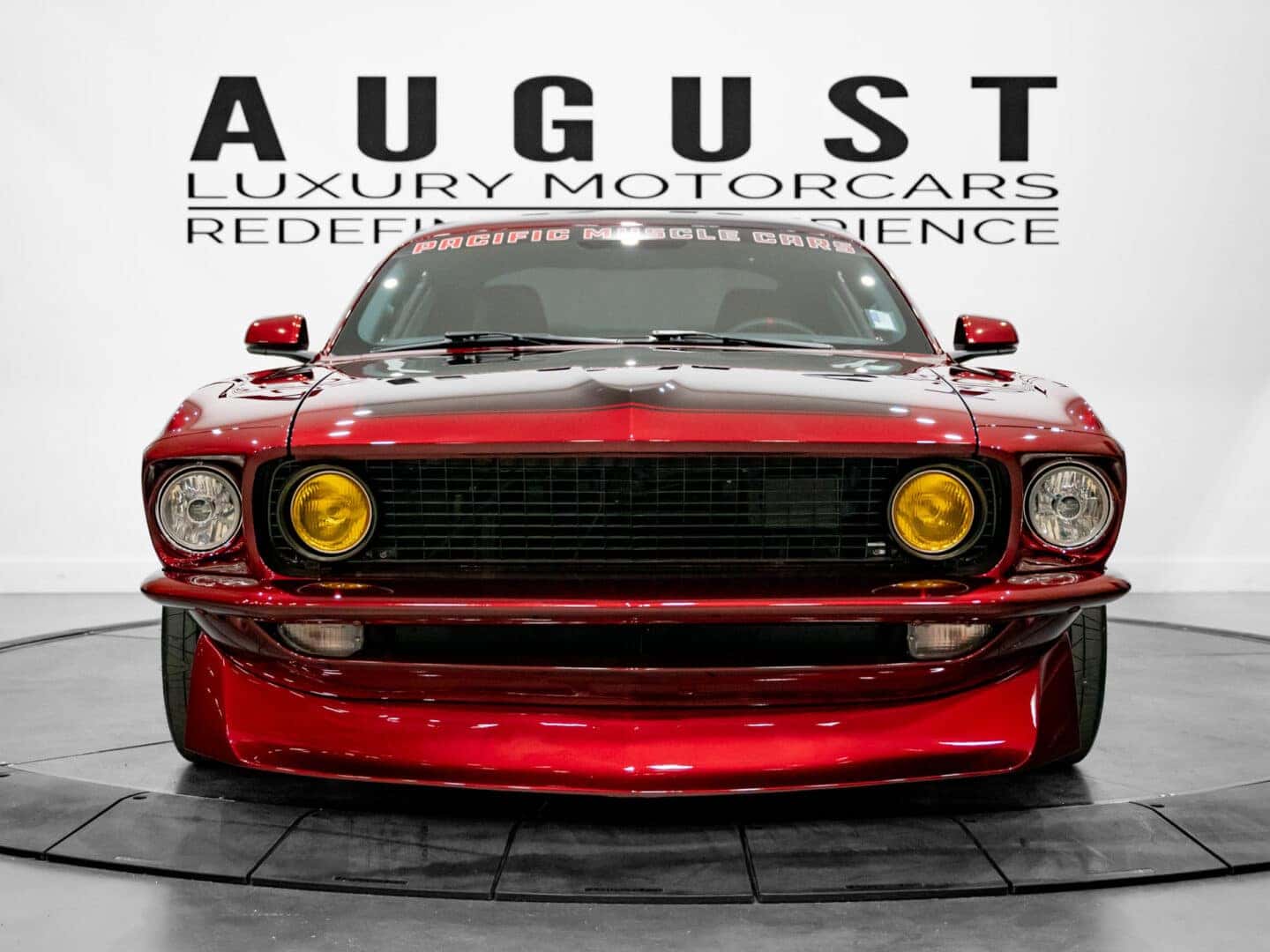 Custom 1969 Mustang Widebody Re-Creation Sold By August Motorcars