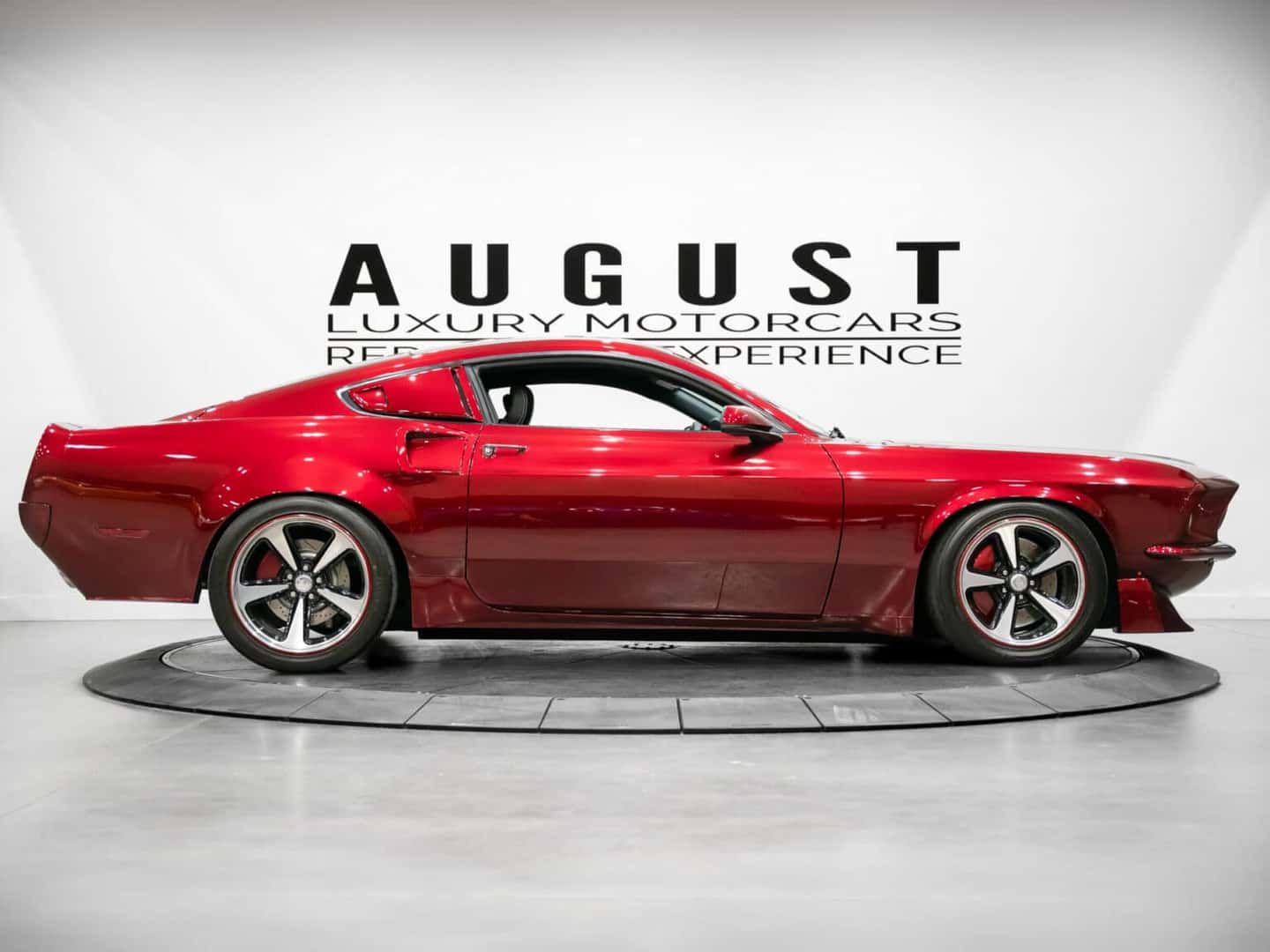 Custom 1969 Mustang Widebody Re-Creation Sold By August Motorcars