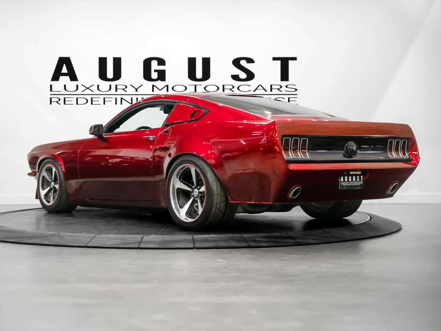 Custom 1969 Mustang Widebody Re-Creation Sold By August Motorcars