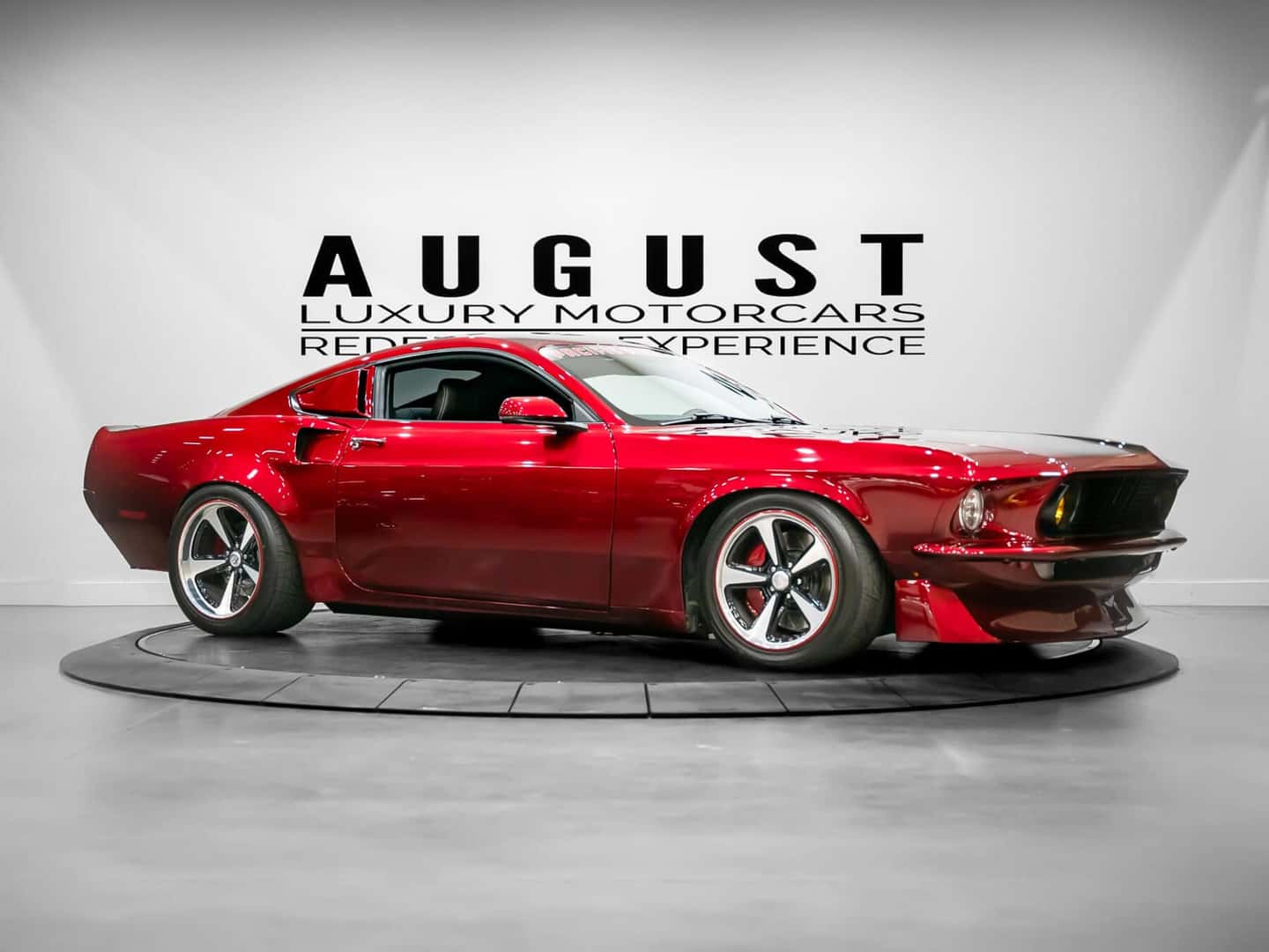 Custom 1969 Mustang Widebody Re-Creation Sold By August Motorcars