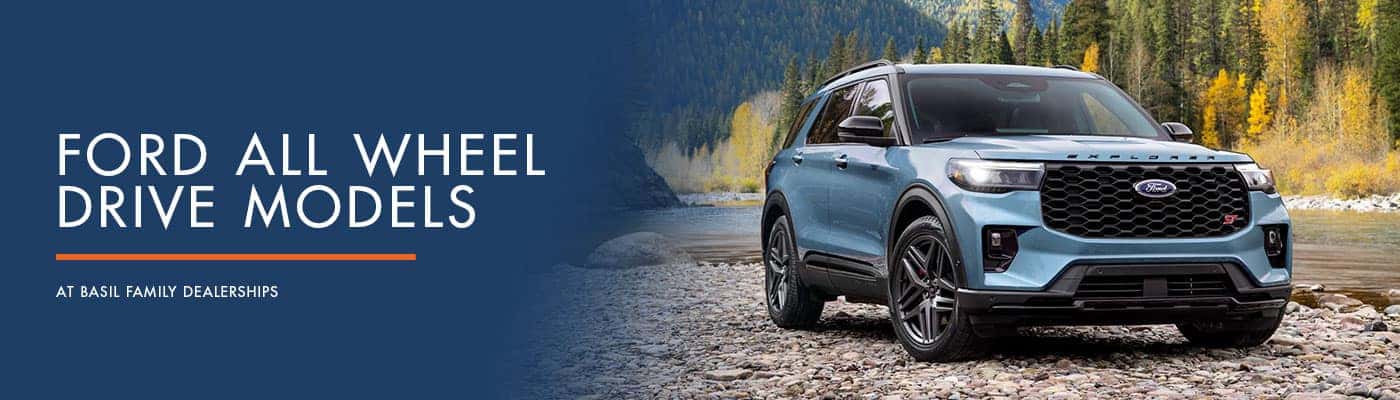 Ford AWD Models | All Wheel Drive Vehicles | Basil Cars