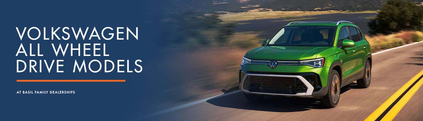 Volkswagen AWD | Which 2025 VW Models Have AWD? | Basil Cars