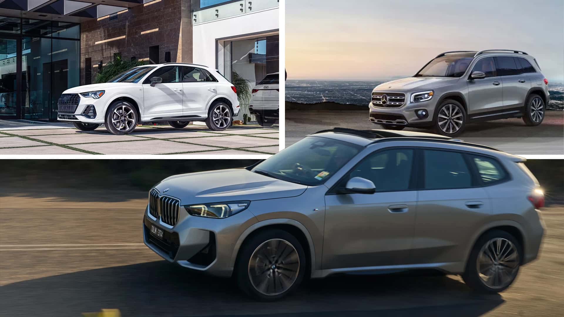 BMW X1 vs. Audi Q3 vs. Mercedes GLA: A Comparison