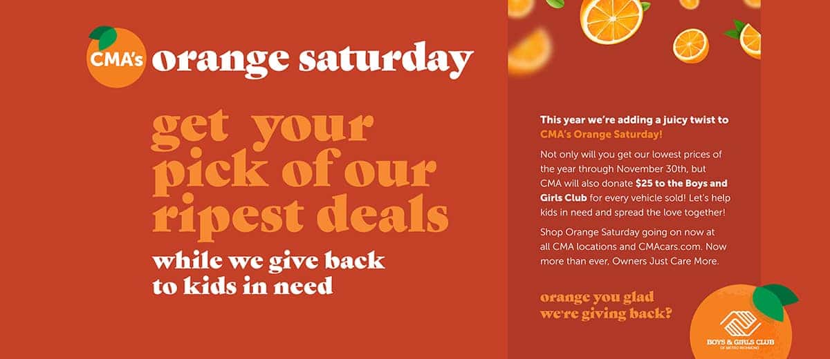 CMA's Orange Saturday | CMA's Colonial Hyundai