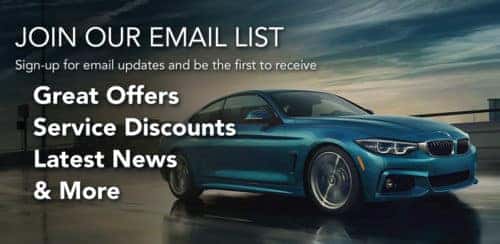 Email Sign Up | Competition BMW of Smithtown
