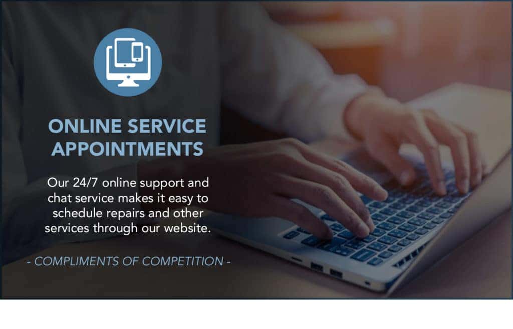 Service Compliments of Competition | Competition BMW of Smithtown