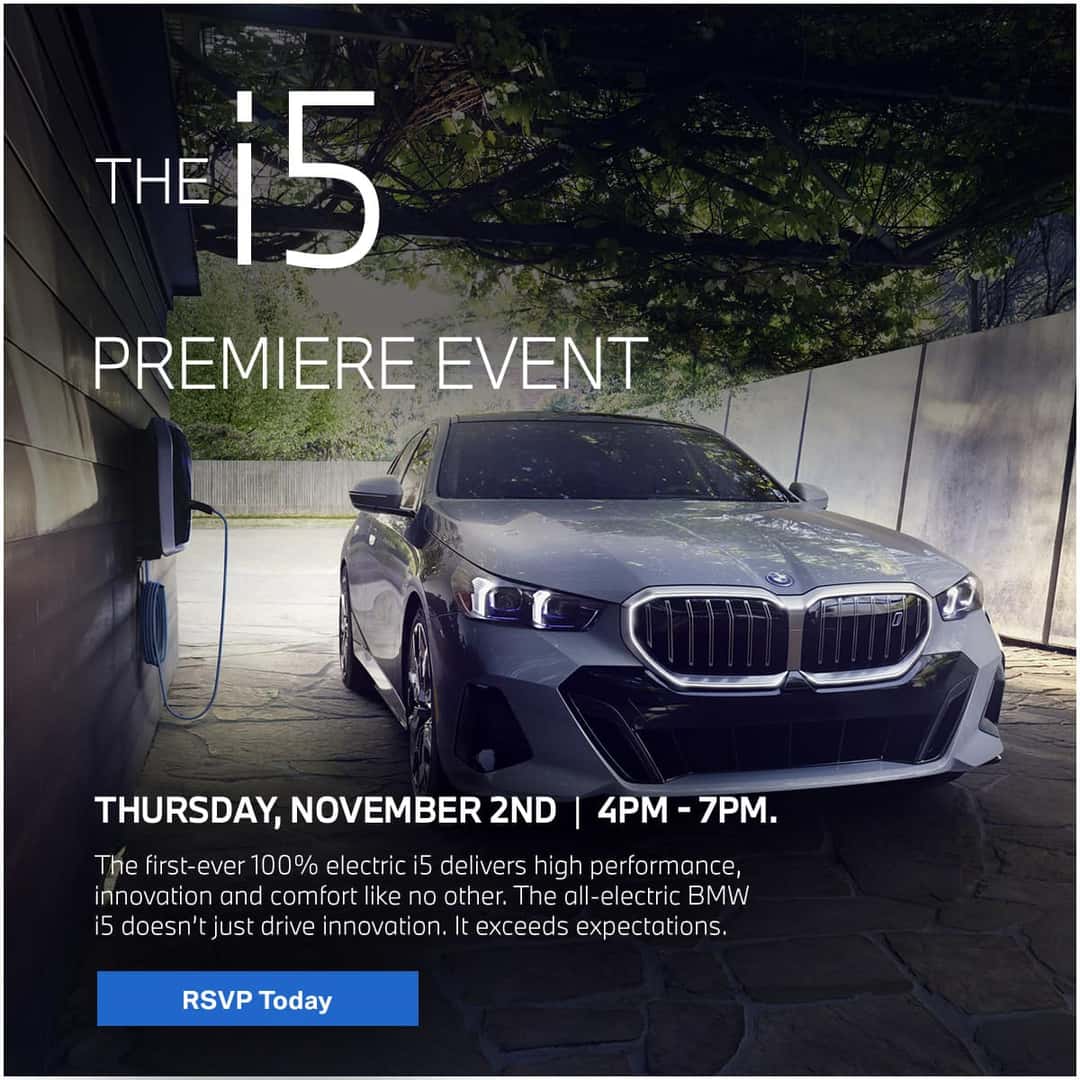 Competition BMW To Host the BMW i5 Premiere Event | Competition BMW of ...