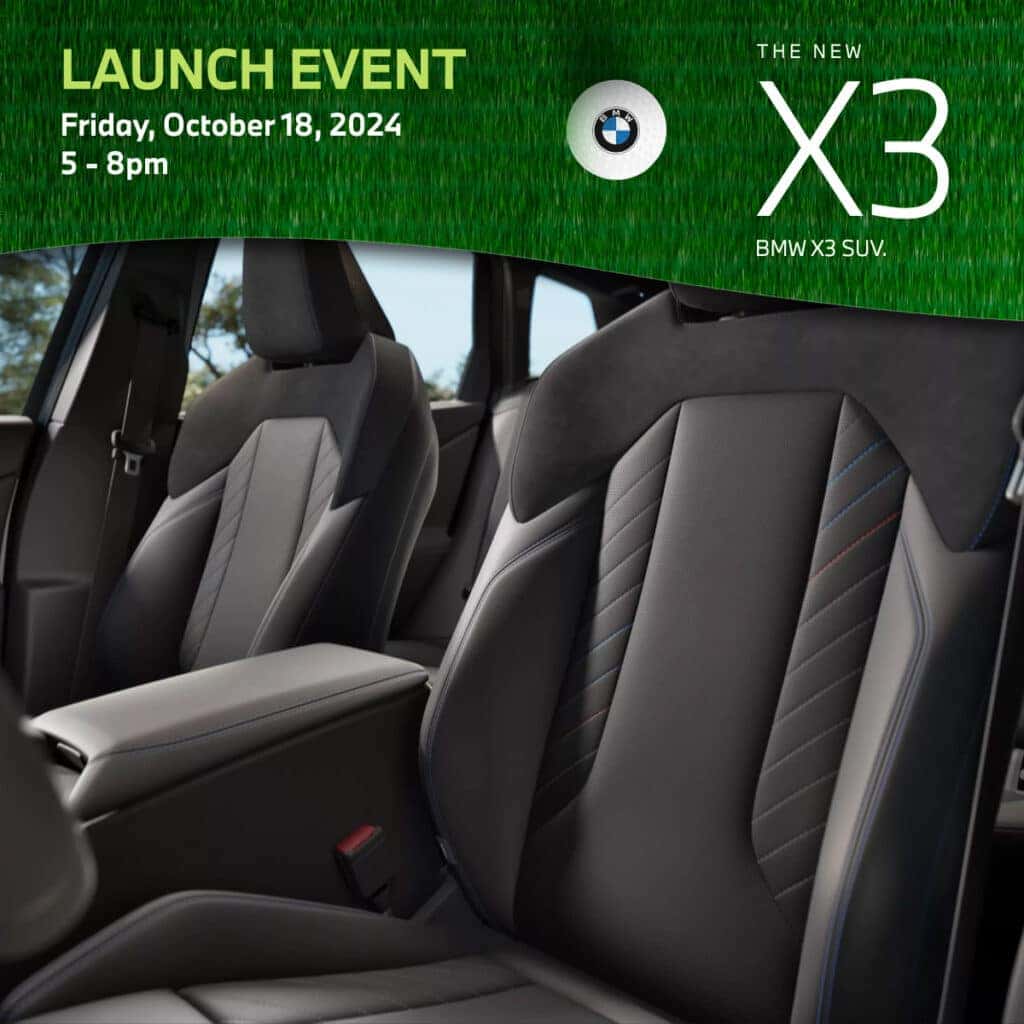 Competition BMW to host BMW X3 Launch Event on October 13th ...