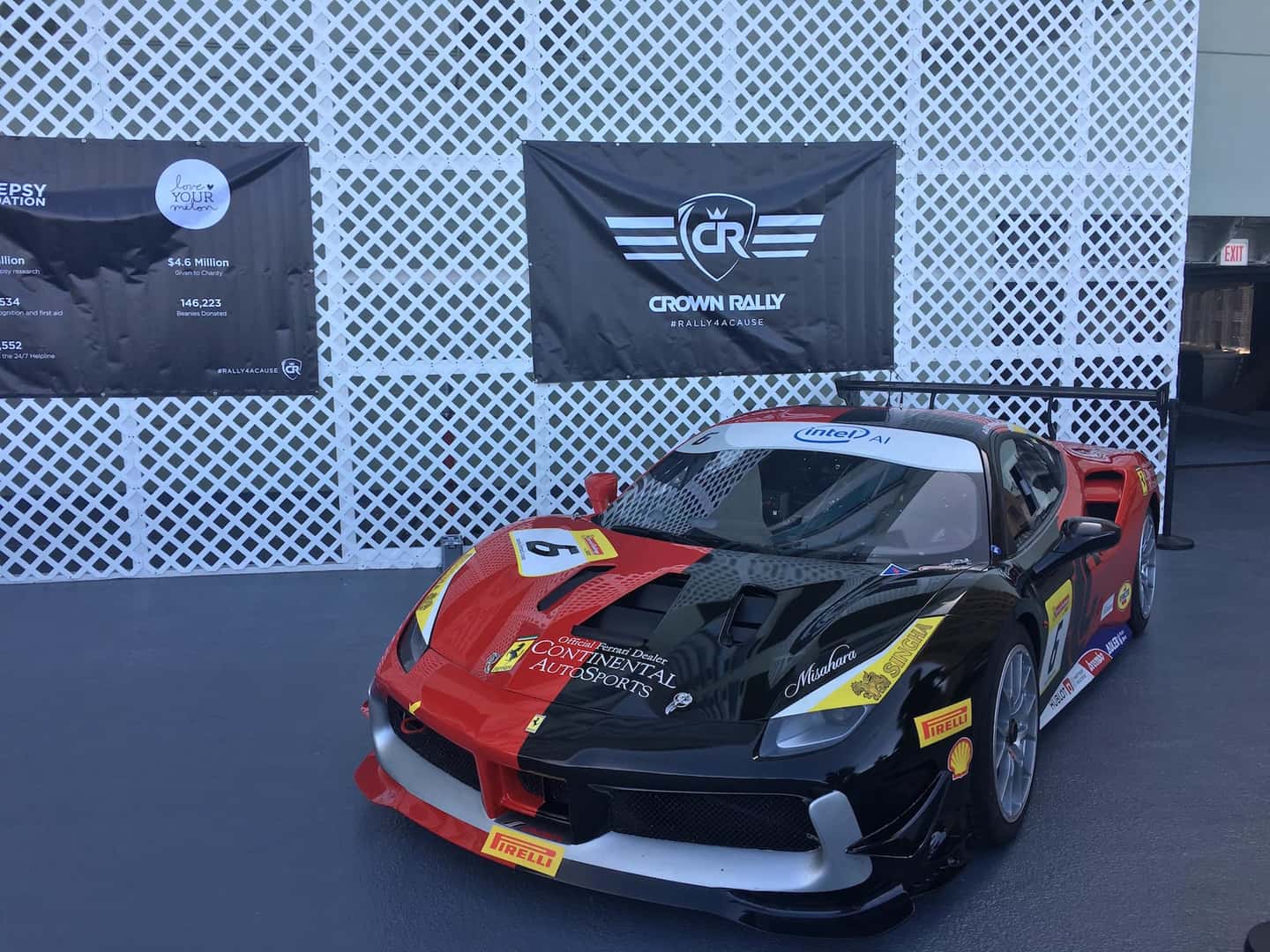 Crown Rally 7 Event | Continental Ferrari