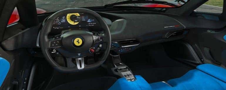 Ferrari Daytona SP3 Interior Design: Seats, Features, Details