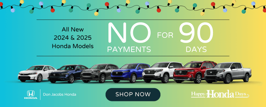 Current New Honda Specials Offers | Don Jacobs Honda