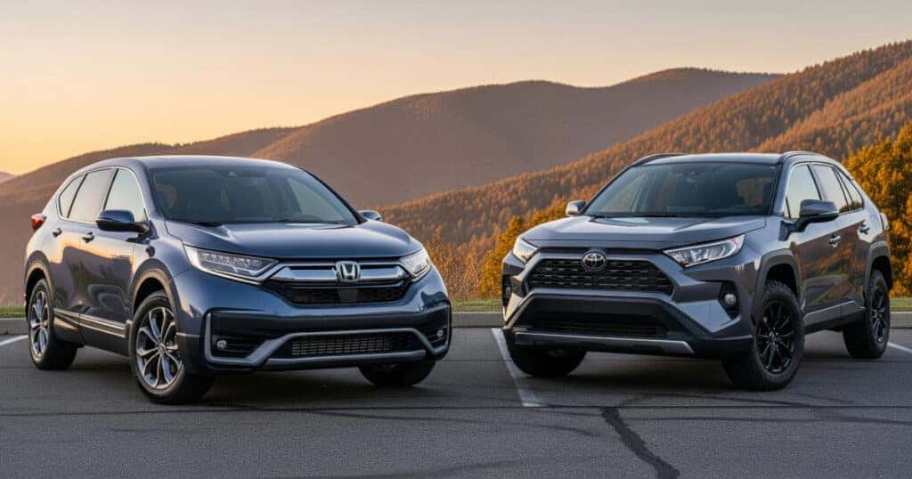 Crv Vs Rav4 Car Camping