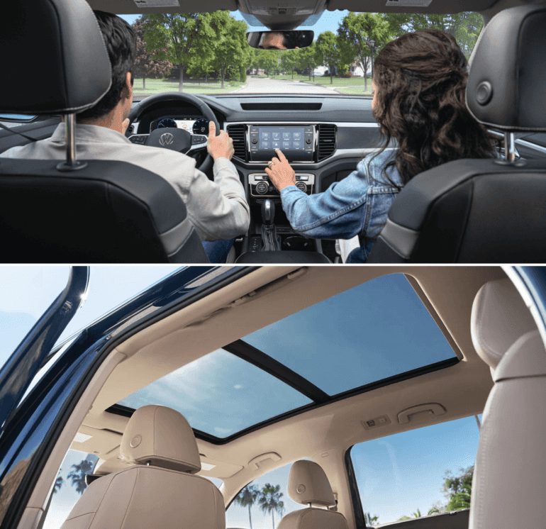 2023 Volkswagen Atlas Interior: Colors, Dimensions & Features