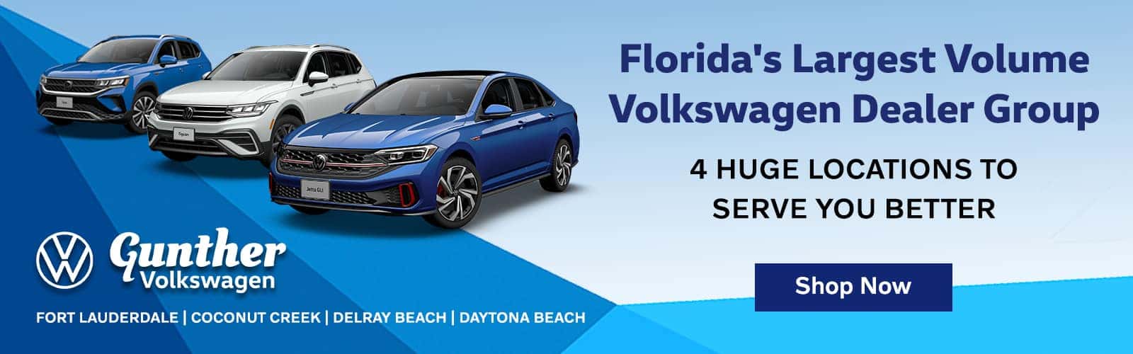 Gunther Volkswagen Dealership In Fort Lauderdale, FL