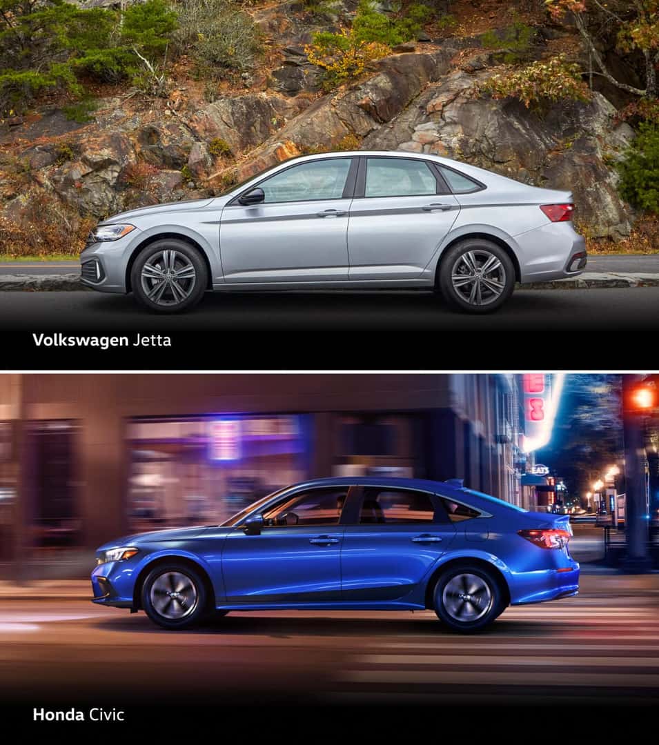Head-To-Head: Compare 2024 Volkswagen Jetta Vs. Honda Civic
