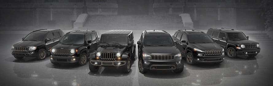 A Look at the 75th Anniversary Editions of the Jeep Lineup