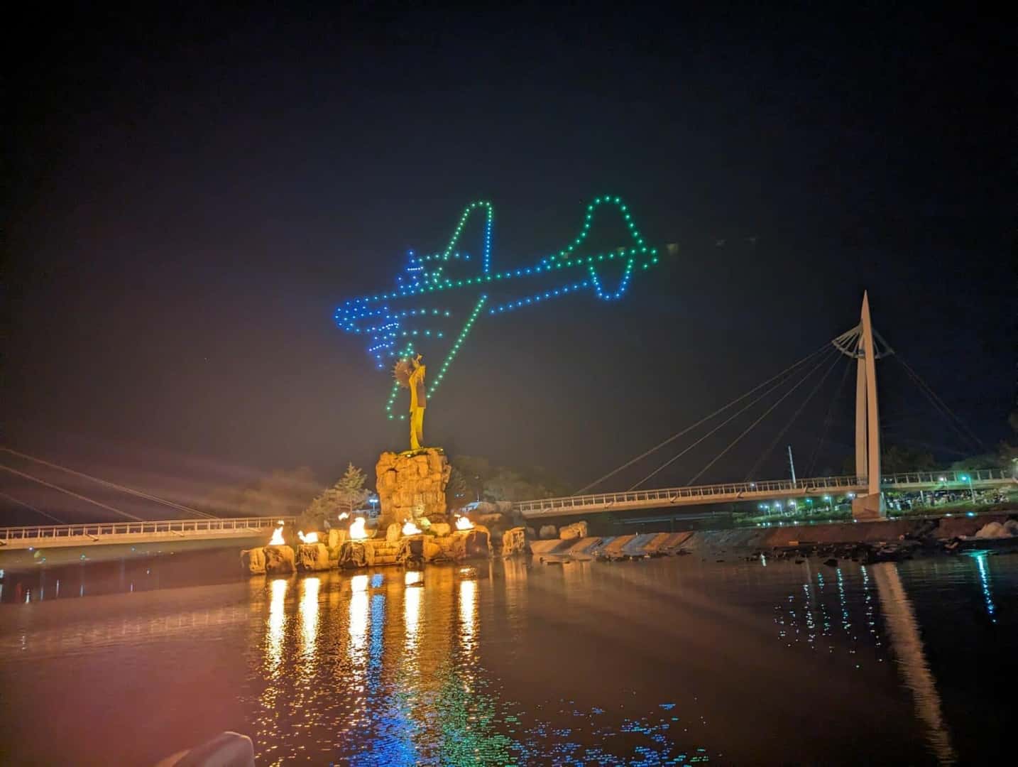 Drone Light Festival Drone Light festival Lexus of Wichita Lexus of Wichita