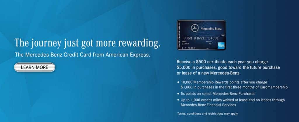 Mercedes-Benz Credit Card | Mercedes-Benz of Arcadia