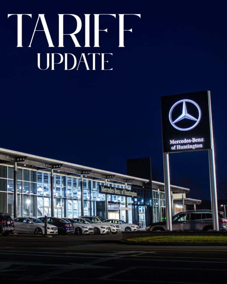 Our Tariff Statement | Mercedes-Benz of Huntington