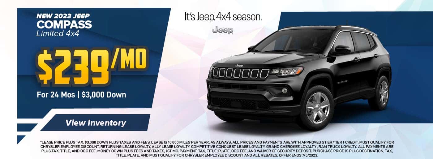 Lease Specials | Northland Chrysler Dodge Jeep Ram