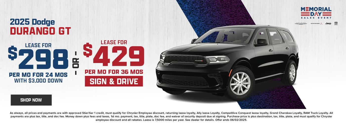 Lease Specials | Northland Chrysler Dodge Jeep Ram