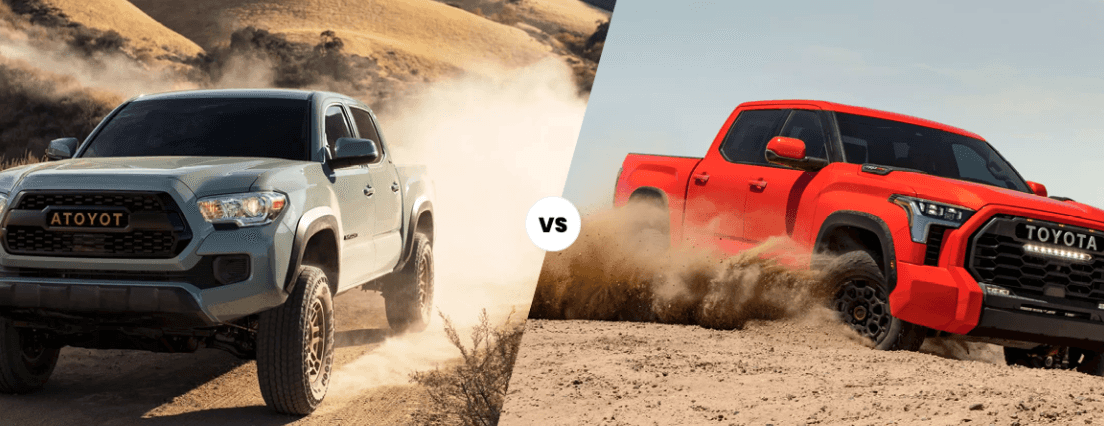 2022 Toyota Tacoma vs. Toyota Tundra | Sam Leman Toyota Bloomington