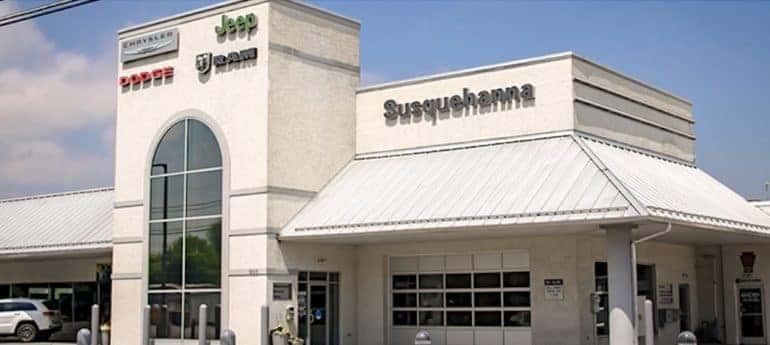 Schedule Your Service Appointment | Susquehanna Chrysler Dodge Jeep Ram