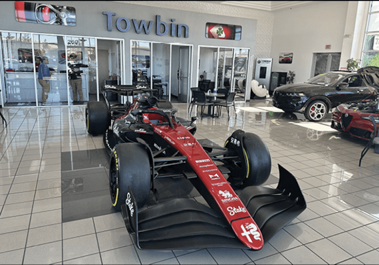 Towbin Alfa Romeo helps host the Formula 1 Las Vegas Grand Prix ...