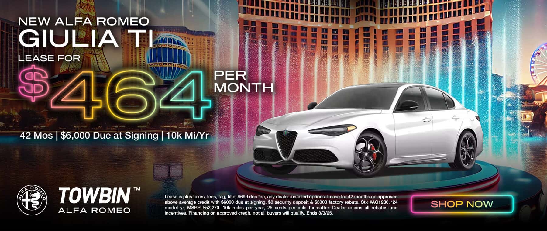 Towbin Alfa Romeo | Las Vegas Alfa Romeo Dealer