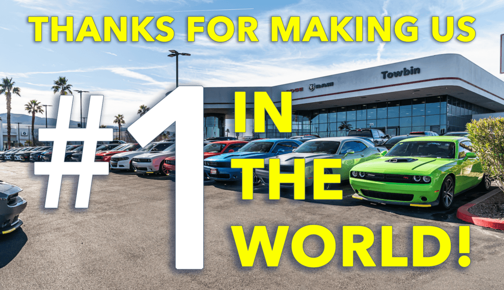 Towbin Auto Group Stores Finish #1 in the World for 2023 - Awards News