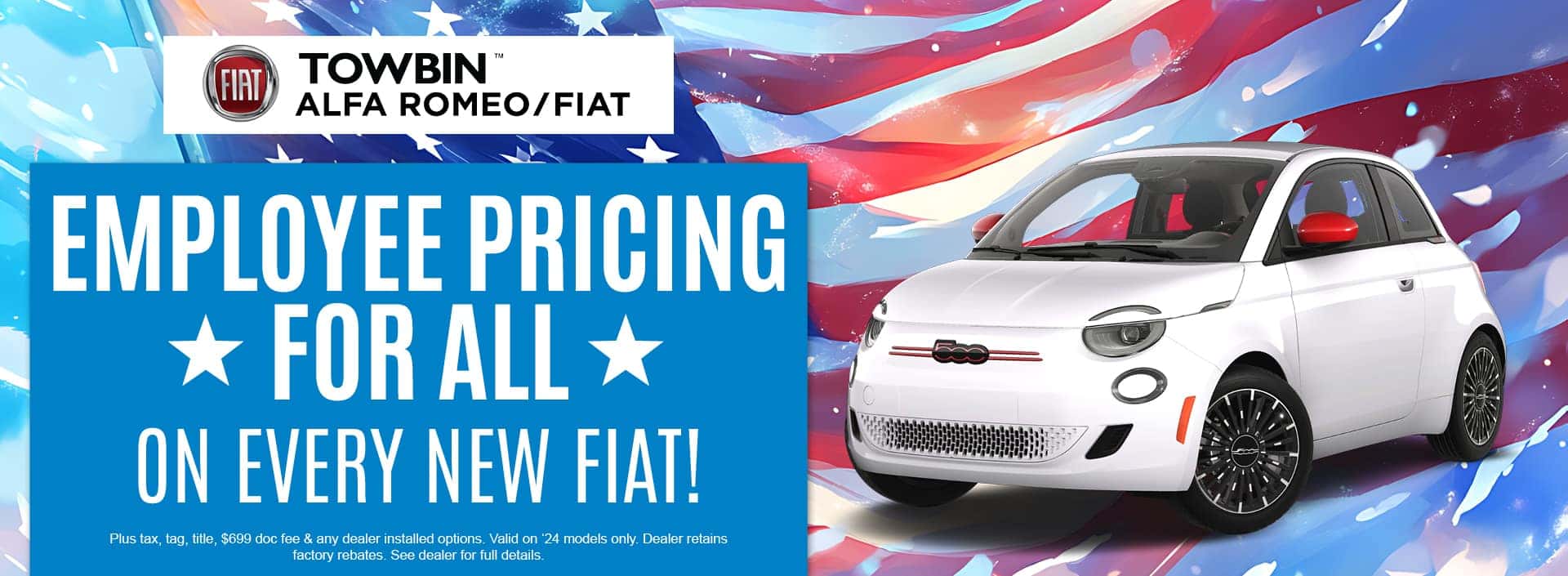 Current New FIAT Specials Offers | Towbin FIAT
