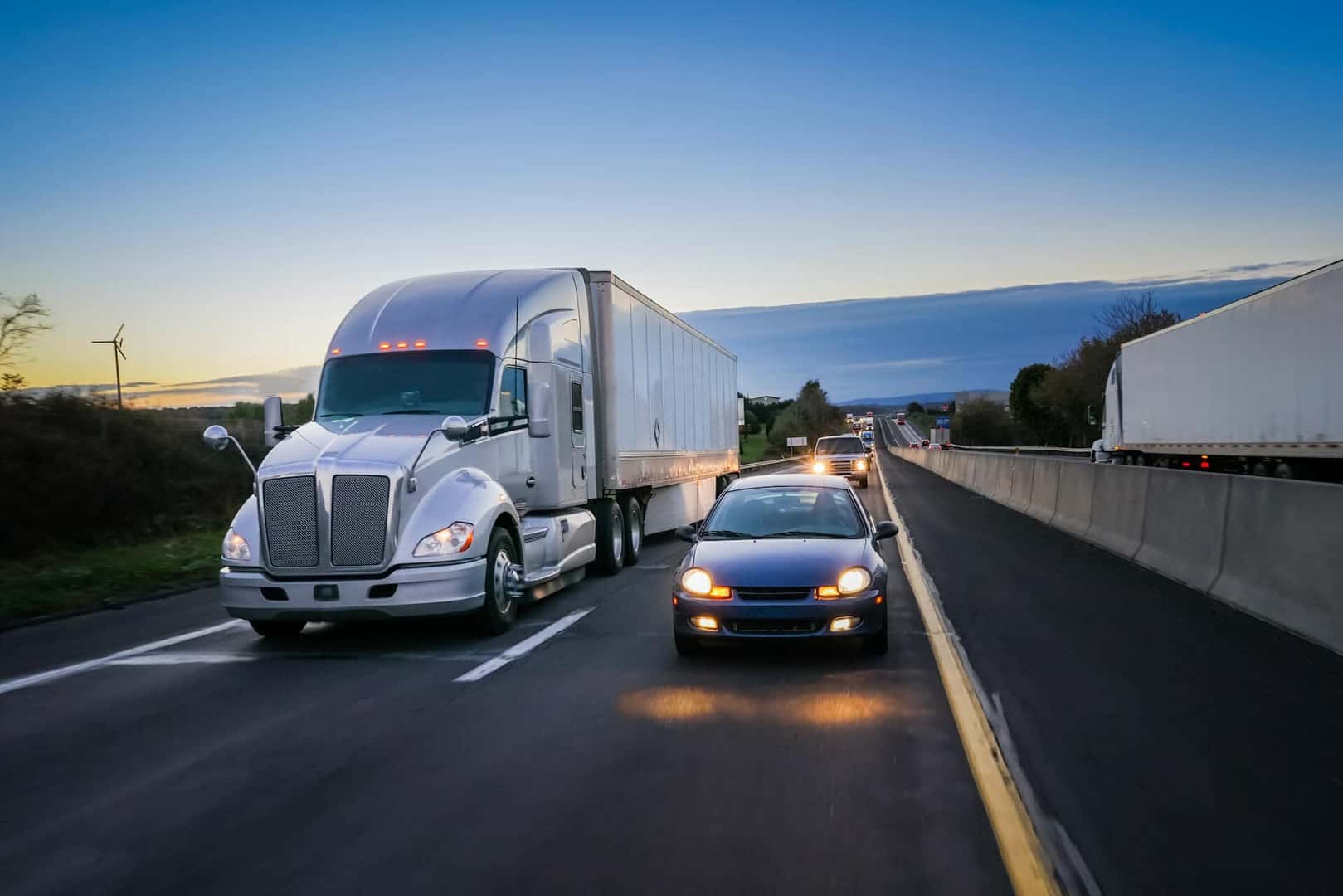 Safe Driving Tips Around Semi-Trucks | Toyota of North Charlotte