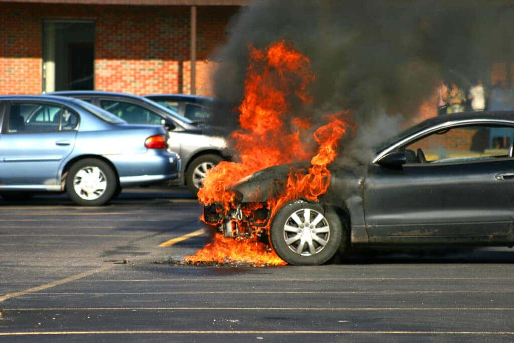 Toyota of N Charlotte's car emergency guide for vehicle fires | Toyota ...