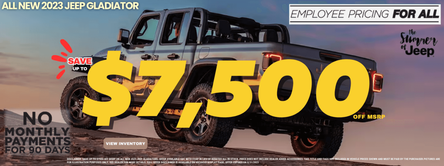 New Vehicle Specials | Turlock Chrysler Jeep Dodge Ram