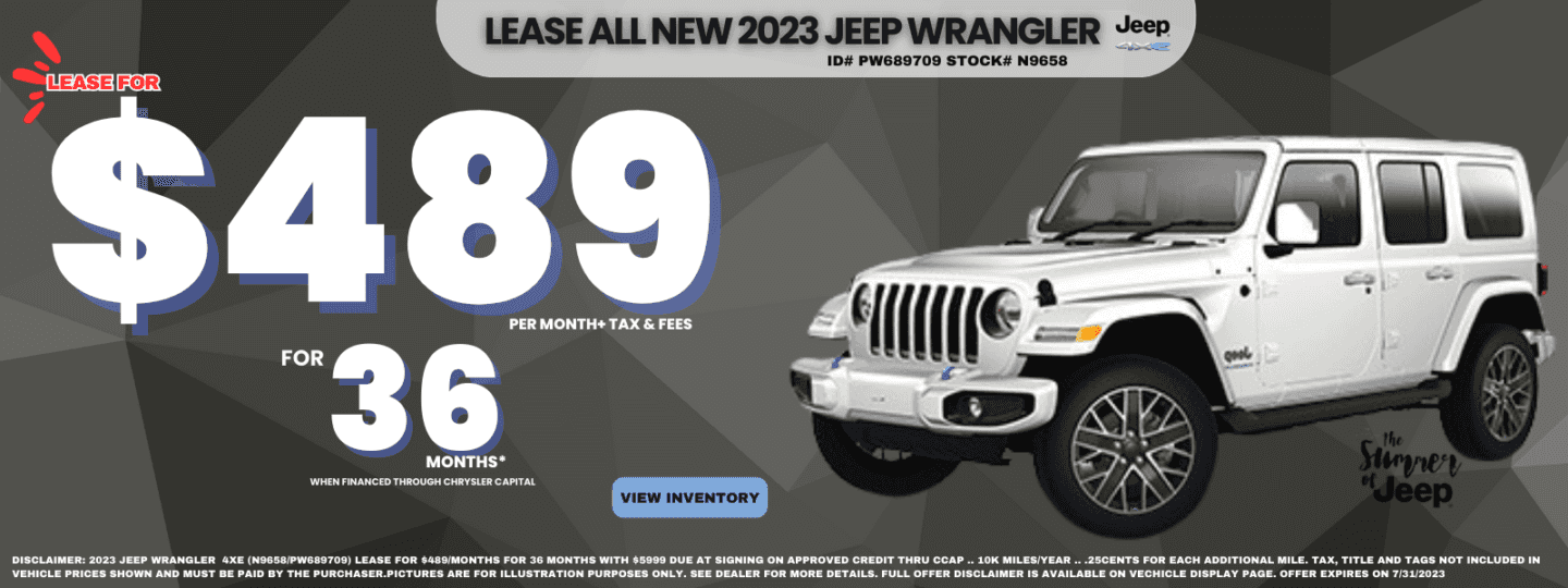 New Vehicle Specials | Turlock Chrysler Jeep Dodge Ram